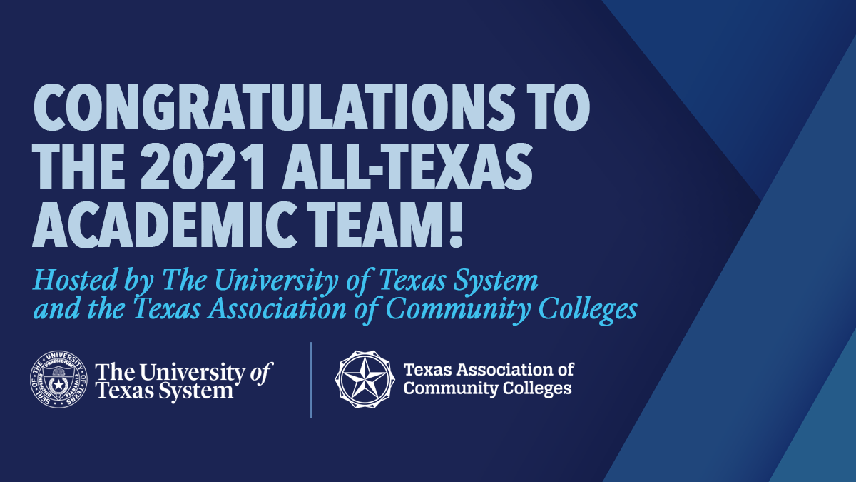 UT System and Texas Association of Community Colleges recognize ...